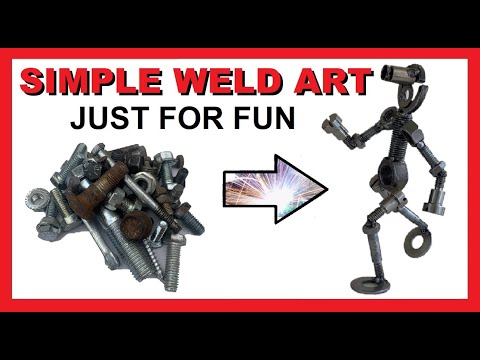 10 Welding Projects With Nuts And Bolts - Working the Flame