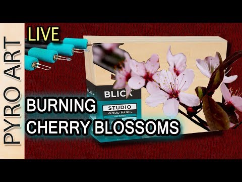 20 Pyrography Flower Project Ideas - Working the Flame