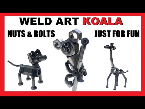 10 Welding Projects With Nuts And Bolts - Working the Flame
