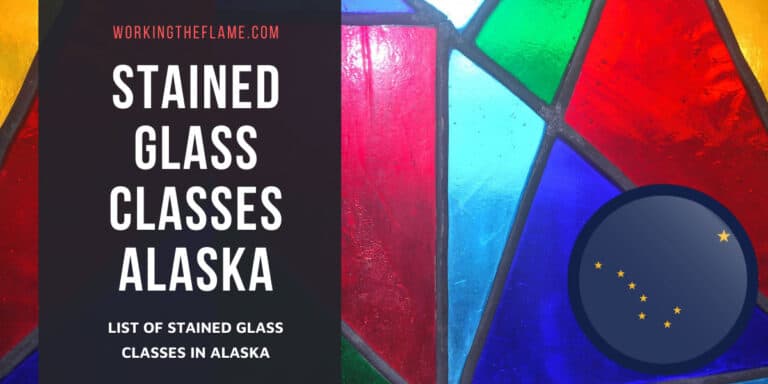 Stained Glass Classes in Alaska (Updated) - Working the Flame