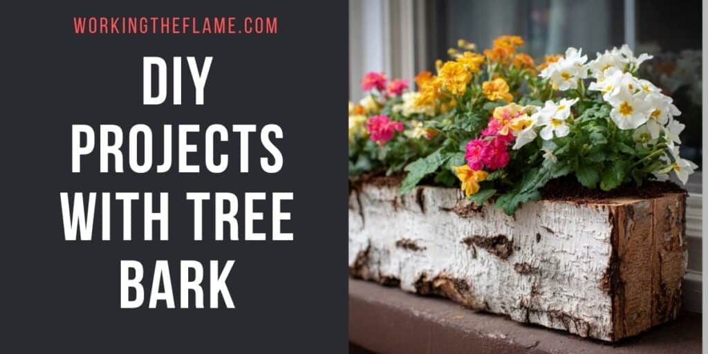 18 DIY Project Ideas With Tree Bark - Working the Flame