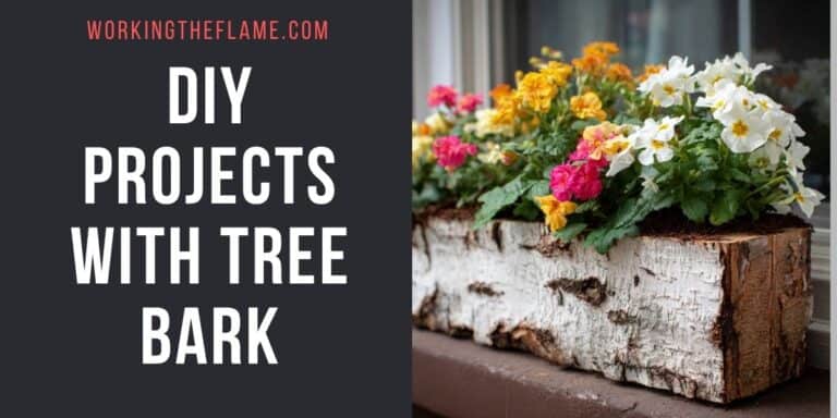 18 DIY Project Ideas With Tree Bark - Working the Flame