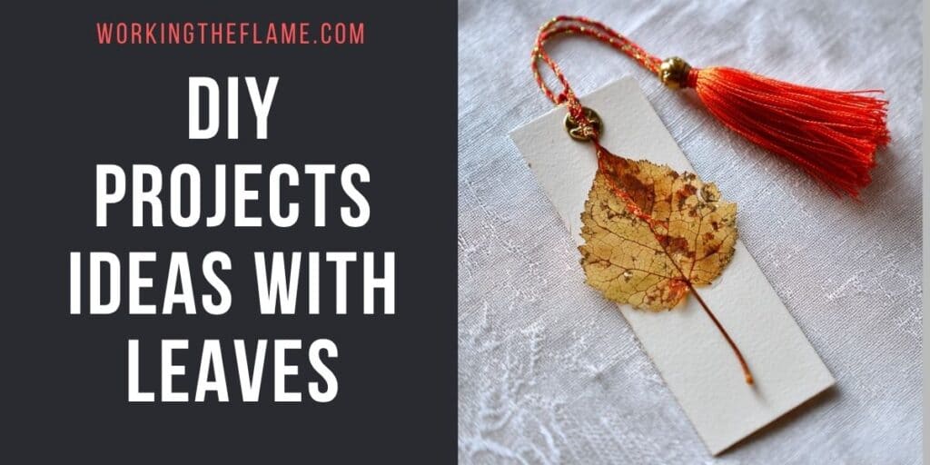 20 DIY Projects With Leaves (Home & Garden Ideas) - Working the Flame