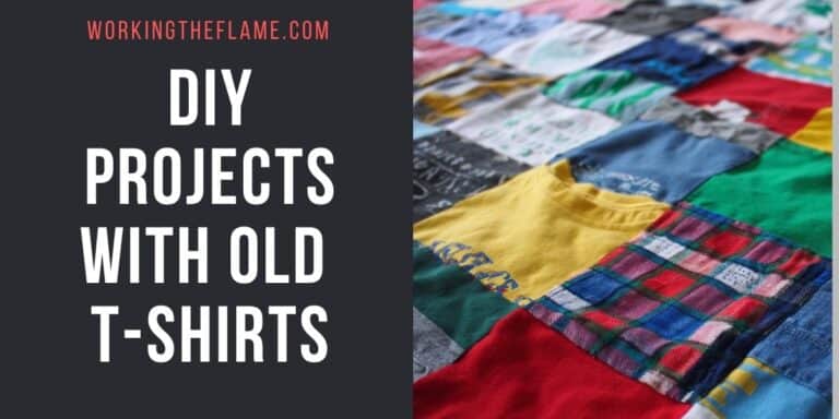 20 DIY Projects With Old T-Shirts - Working the Flame