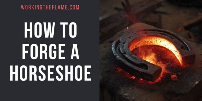 How to Forge a Horseshoe (Step-by-Step) - Working the Flame